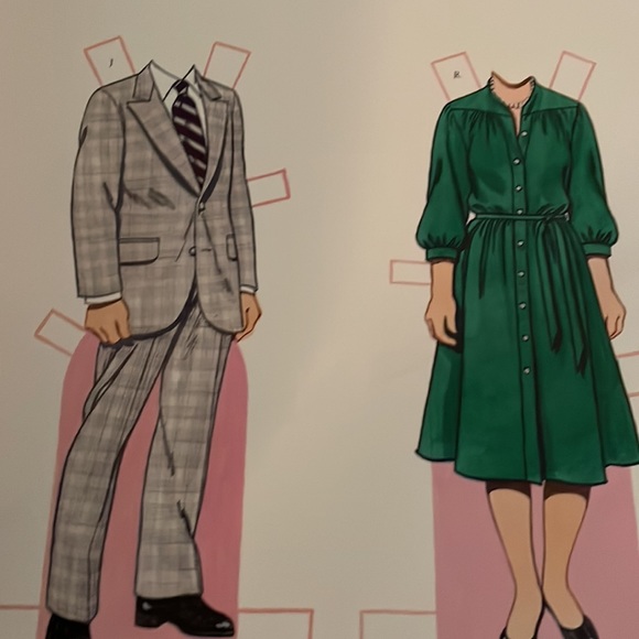 dover publications | Other | Never Used Jimmy Carter Paper Doll Book ...